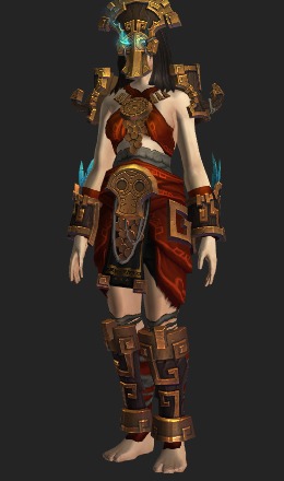 Zandalari Troll Heritage Armor Transmog Set World Of Warcraft