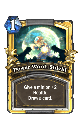 Daily Card Discussion Thread #254 - Power Word: Shield | March 31st ...