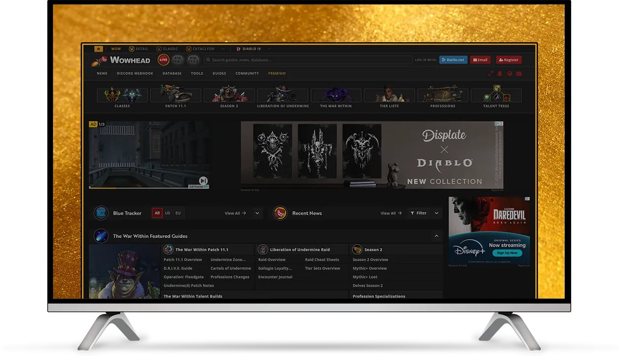 Advertise with us - World of Warcraft