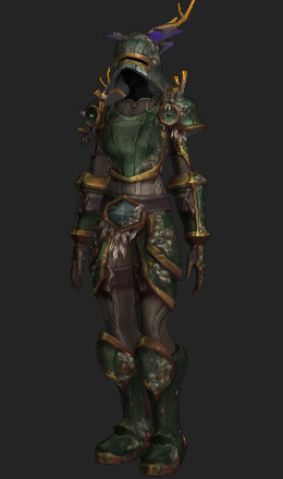 Zanj'ir Scaleguard Benthic Plate Armor - Transmog Set - 11.0.2 Beta