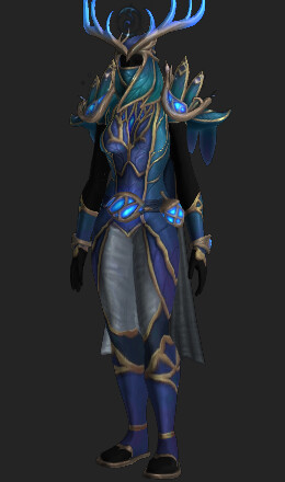 Faewoven Tunic - Night Fae Covenant Campaign Cloth Armor Set - Transmog ...