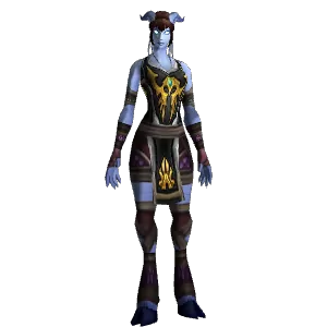 Shattered Sun Warrior - Draenei Female Tier 1 - NPC - Cataclysm Classic
