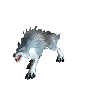 Snowy Wolf - NPC - Cataclysm Classic