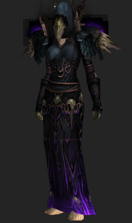 Conqueror's Deathbringer Garb (25 Recolor) - Transmog Set - Cataclysm ...