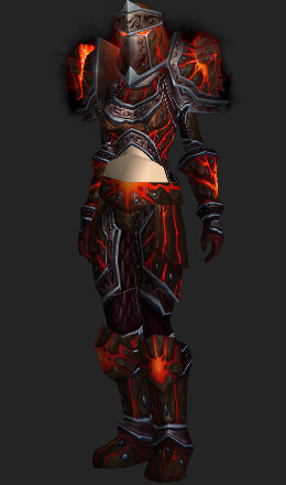 Molten Giant Battleplate (Heroic Recolor) - Transmog Set - Cataclysm ...