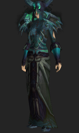 Shadowflame Regalia (Normal Recolor) - Transmog Set - Cataclysm Classic