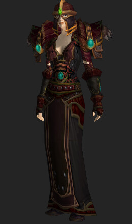 Relentless Gladiator's Dragonhide Armor - Conjunto de transfiguración ...