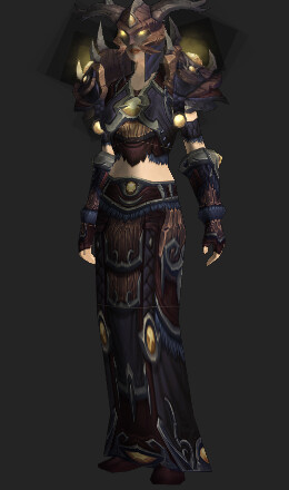 Ruthless Gladiator's Dragonhide Armor - Set de transmogrification ...