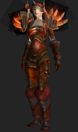 Warlord's Vestments - Conjunto de Transmog - Cataclysm clássico