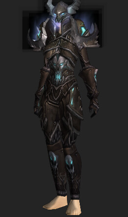 Valorous Darkruned Plate (10 Recolor) - Transmog Set - Cataclysm Classic