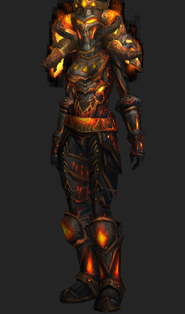 Magma Plated Battlearmor (Heroic Recolor) - Conjunto de Transmog ...