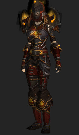 Wrathful Gladiator's Leather Armor - Transmog Set - Cataclysm Classic