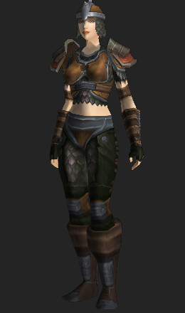 Bear Oiled Chainmail (Recolor) - Transmog Set - Cataclysm Classic