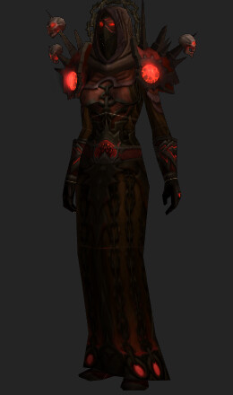 Merciless Gladiator's Felweave Armor - Transmog Set - Cataclysm Classic