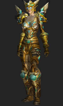 Valorous Redemption Plate (25 Recolor) - Transmog Set - Cataclysm Classic