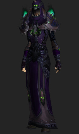 Relentless Gladiator's Felweave Armor - Transmog Set - Cataclysm Classic