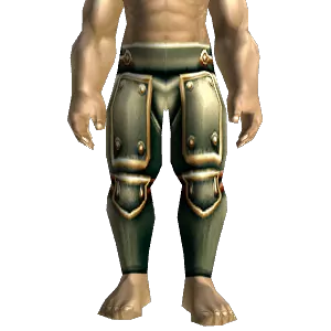 Classic Plate Leg Armor Item Appearances - Classic World of Warcraft