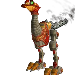 Riding MechaStrider (Red) - NPC - Classic World of Warcraft