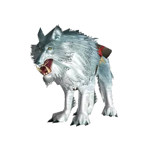 Riding Wolf (Winter) - NPC - Classic World of Warcraft