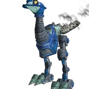 Riding MechaStrider (Icy Blue) - NPC - Classic World of Warcraft