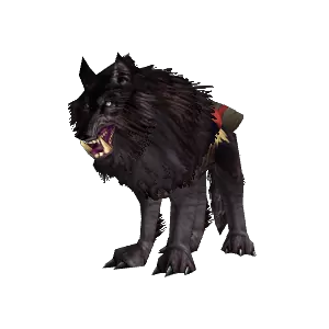 Riding Wolf (Black) - NPC - Classic World of Warcraft