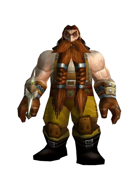 Human Female Warrior Lvl 1 - Outfit - Classic World of Warcraft