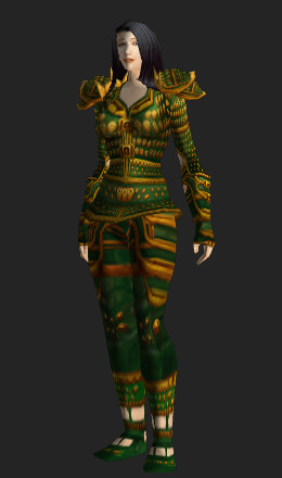 Green Iron Set - Item Appearance Set - Classic World of Warcraft