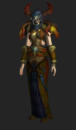 Living Wood Battlegear (Normal Recolor) - Transmog Set - World of Warcraft