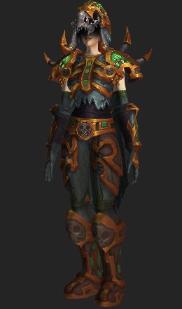 Zandalar Dungeon Plate (Normal Recolor) - Transmog Set - World of Warcraft