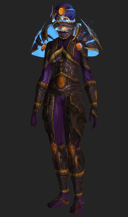 Whirling Dervish (Rogue Tier 11 Recolor) - Transmog Set - World of Warcraft