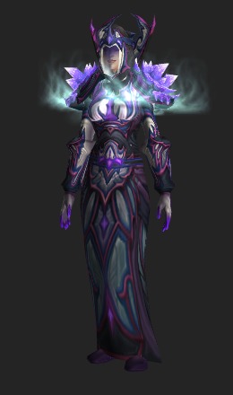 Valorous Frostfire Garb (25 Recolor) - Transmog Set - World of Warcraft