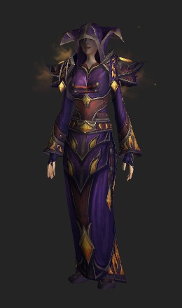 Sanctified Crimson Acolyte Regalia (25 Normal Recolor) - Transmog Set ...