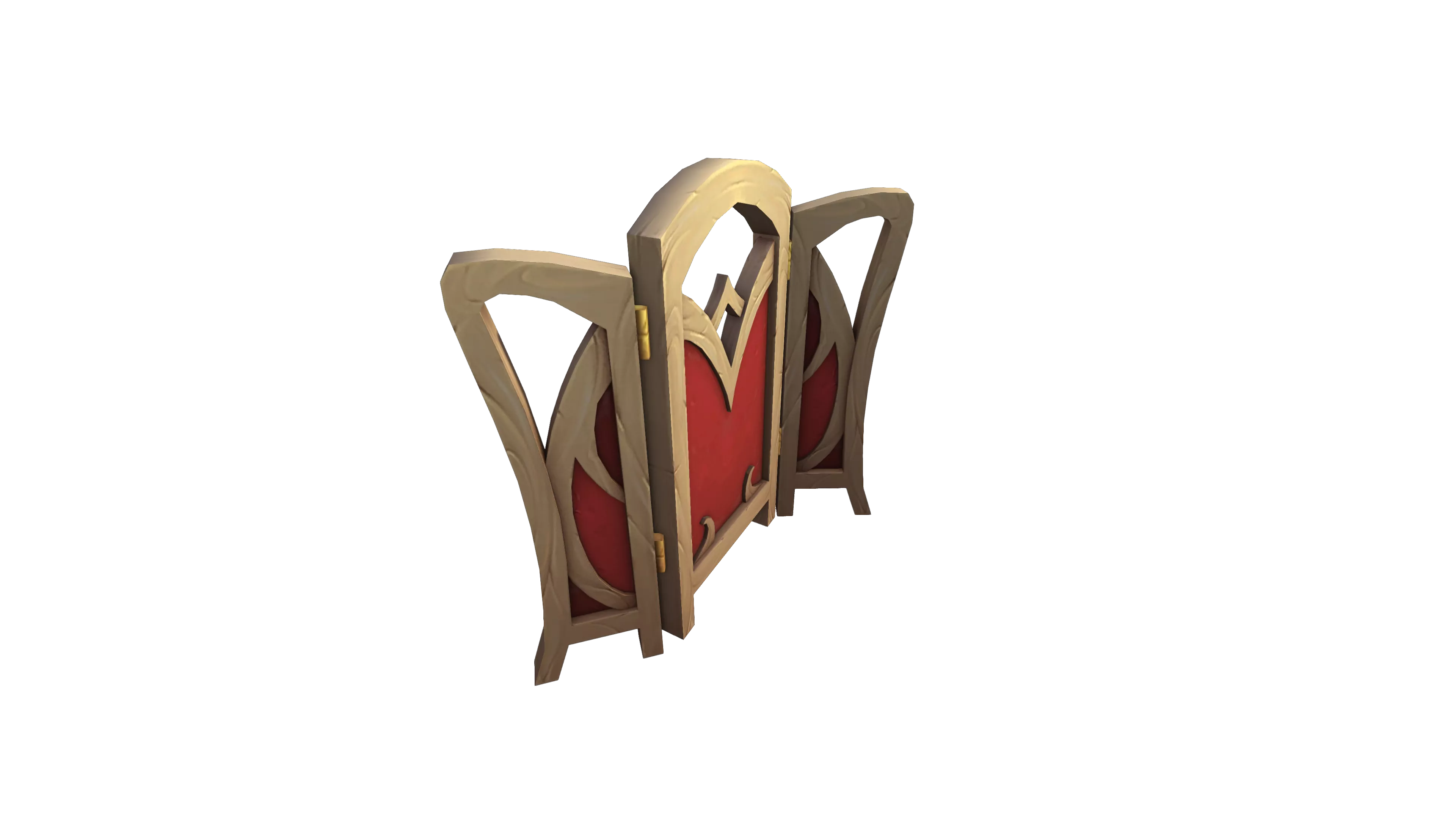 Crimson Lightwood Privacy Screen - Decor - World of Warcraft