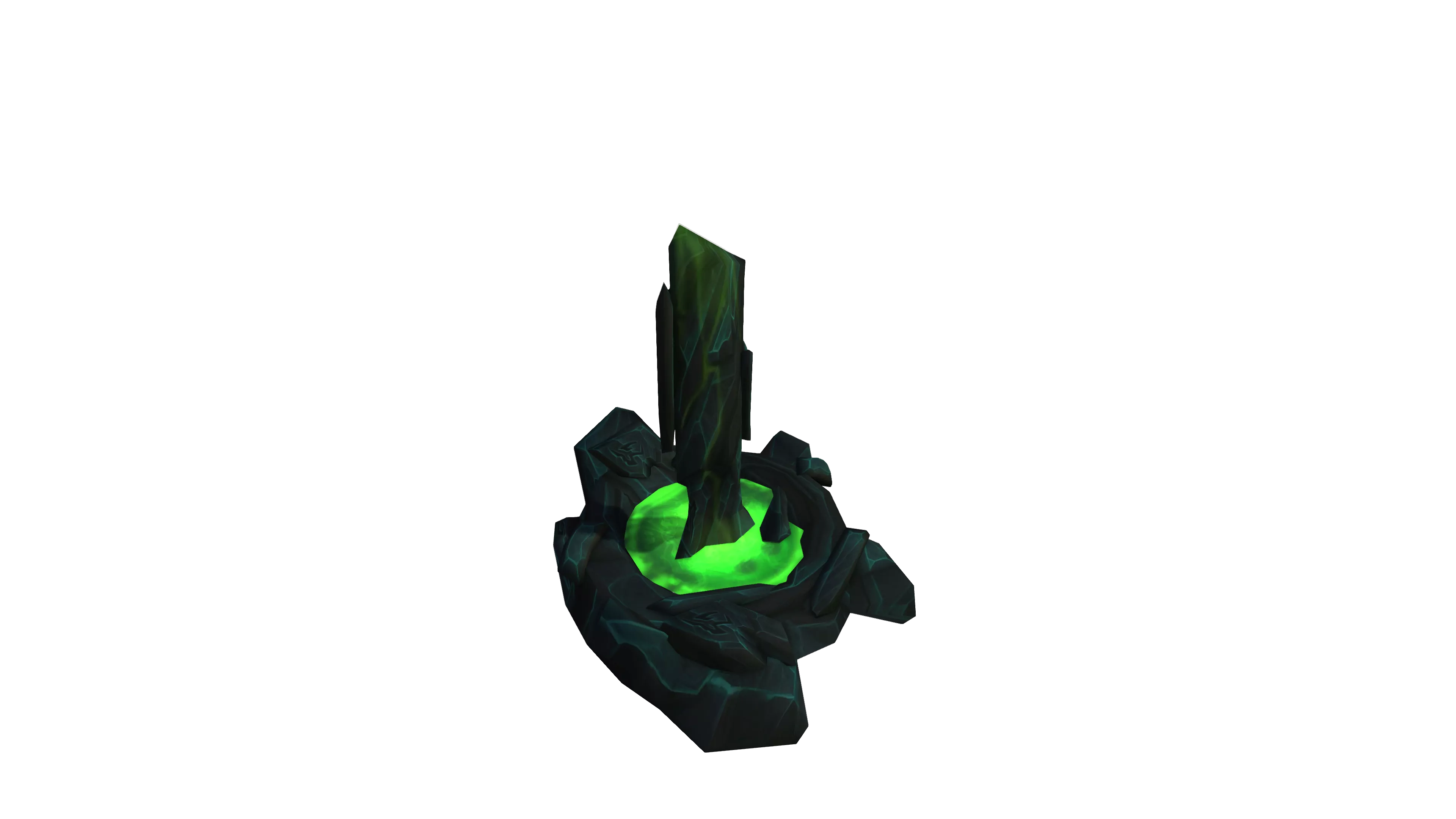 Fel Fountain - Decor - World of Warcraft