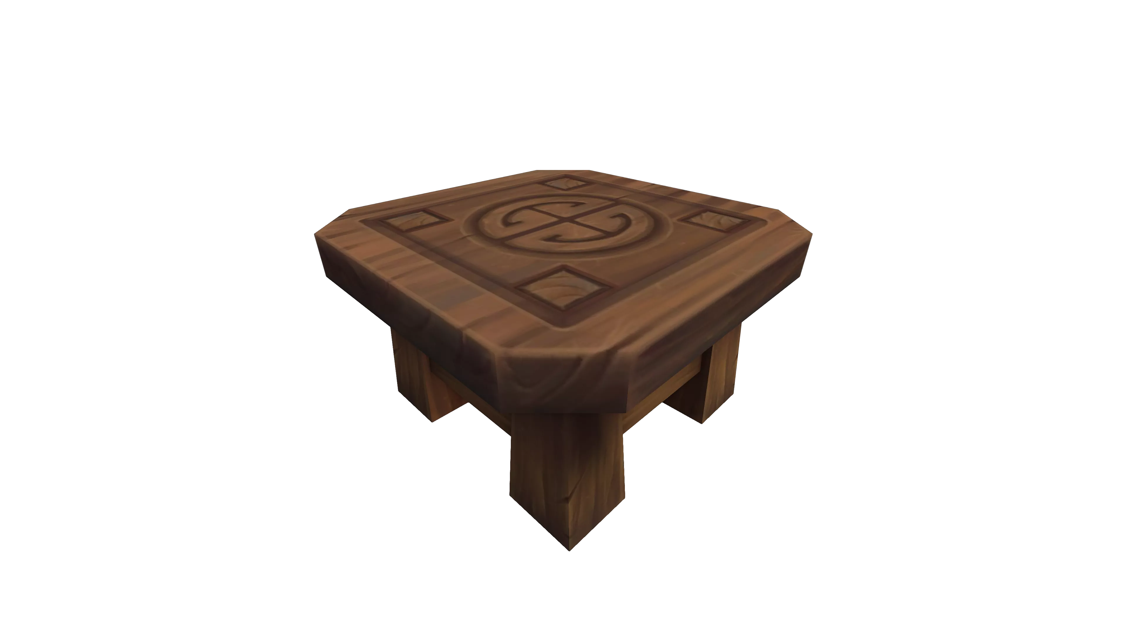 Square Pandaren Table - Decor - World of Warcraft