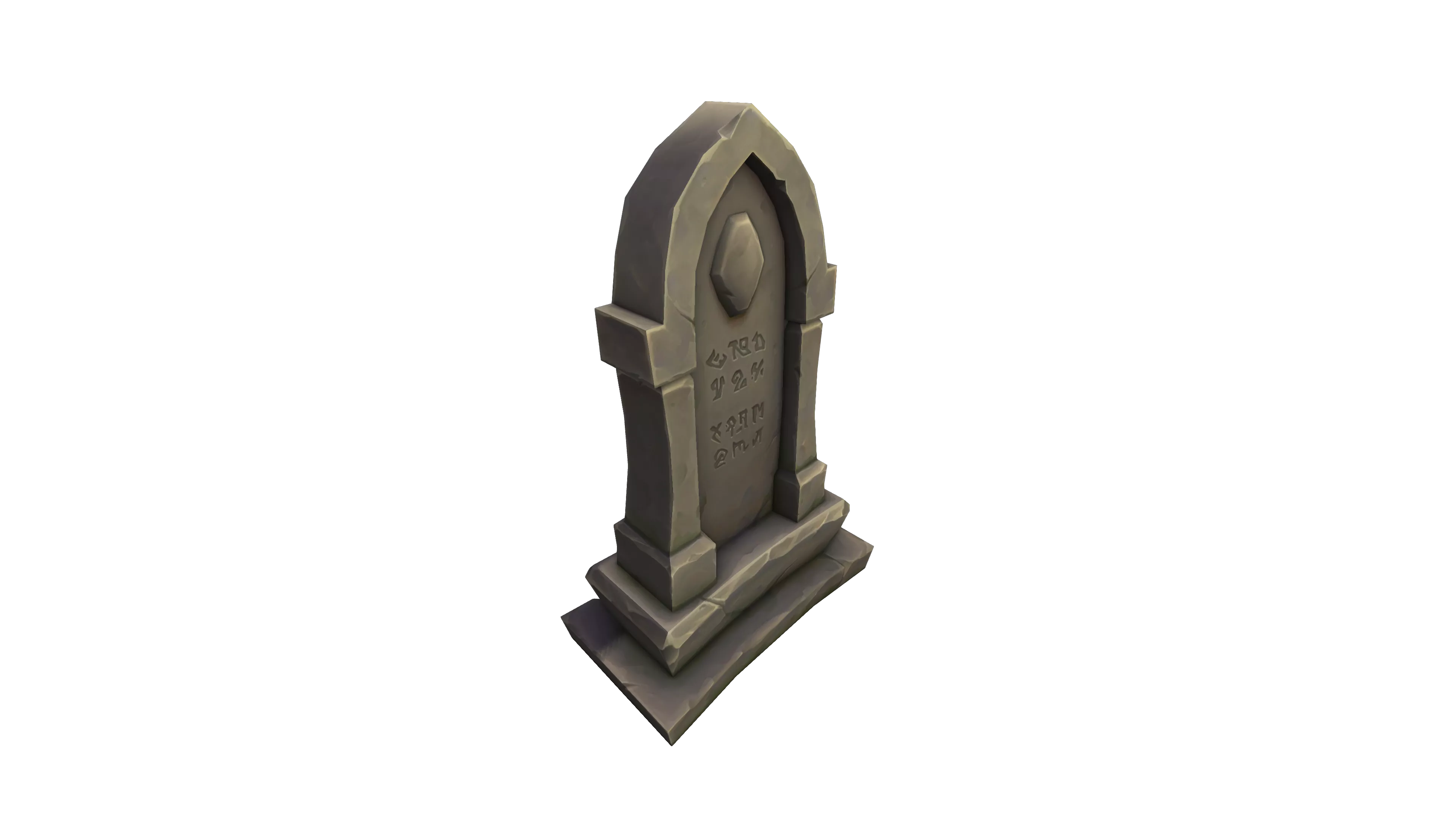 Large Founder's Point Gravestone - Decor - World of Warcraft