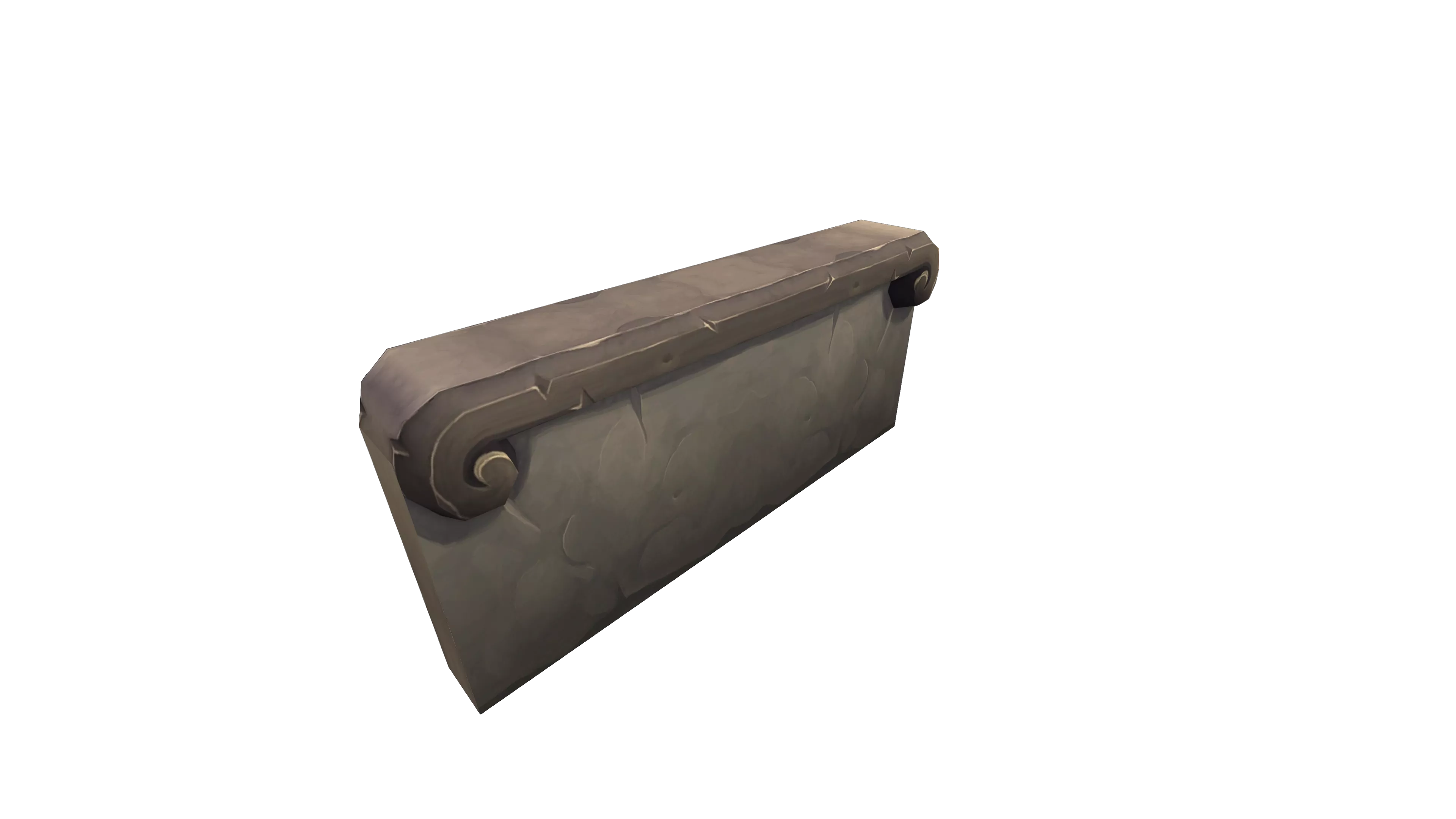 Pandaren Stone Wall - Decor - World of Warcraft
