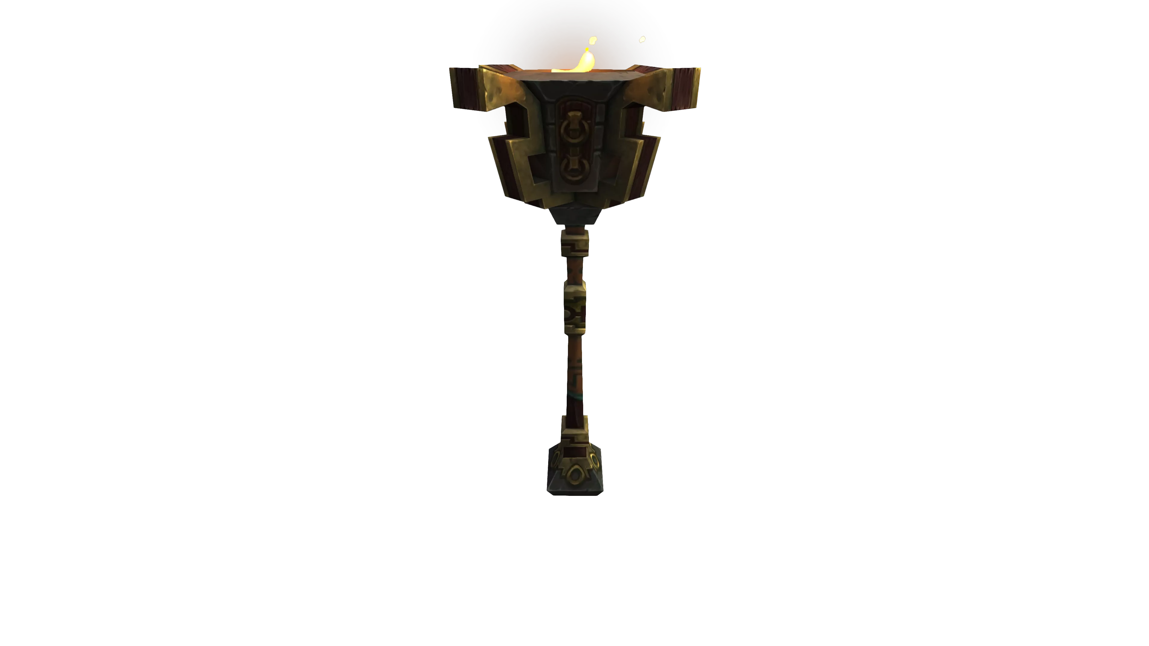 Zandalari War Torch - Decor - World of Warcraft
