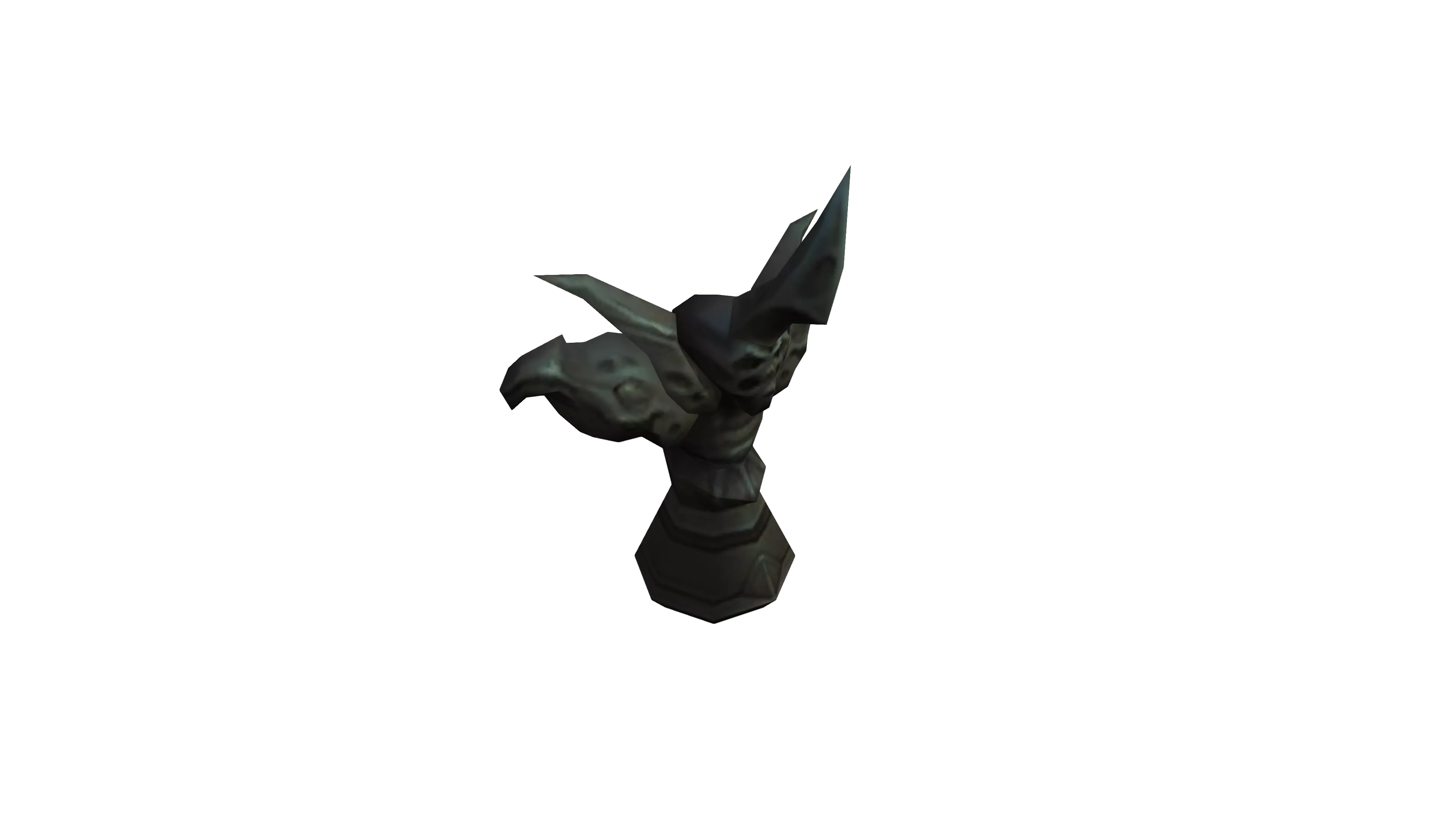 Sanctuary Chess Dark Rook - Decor - World of Warcraft