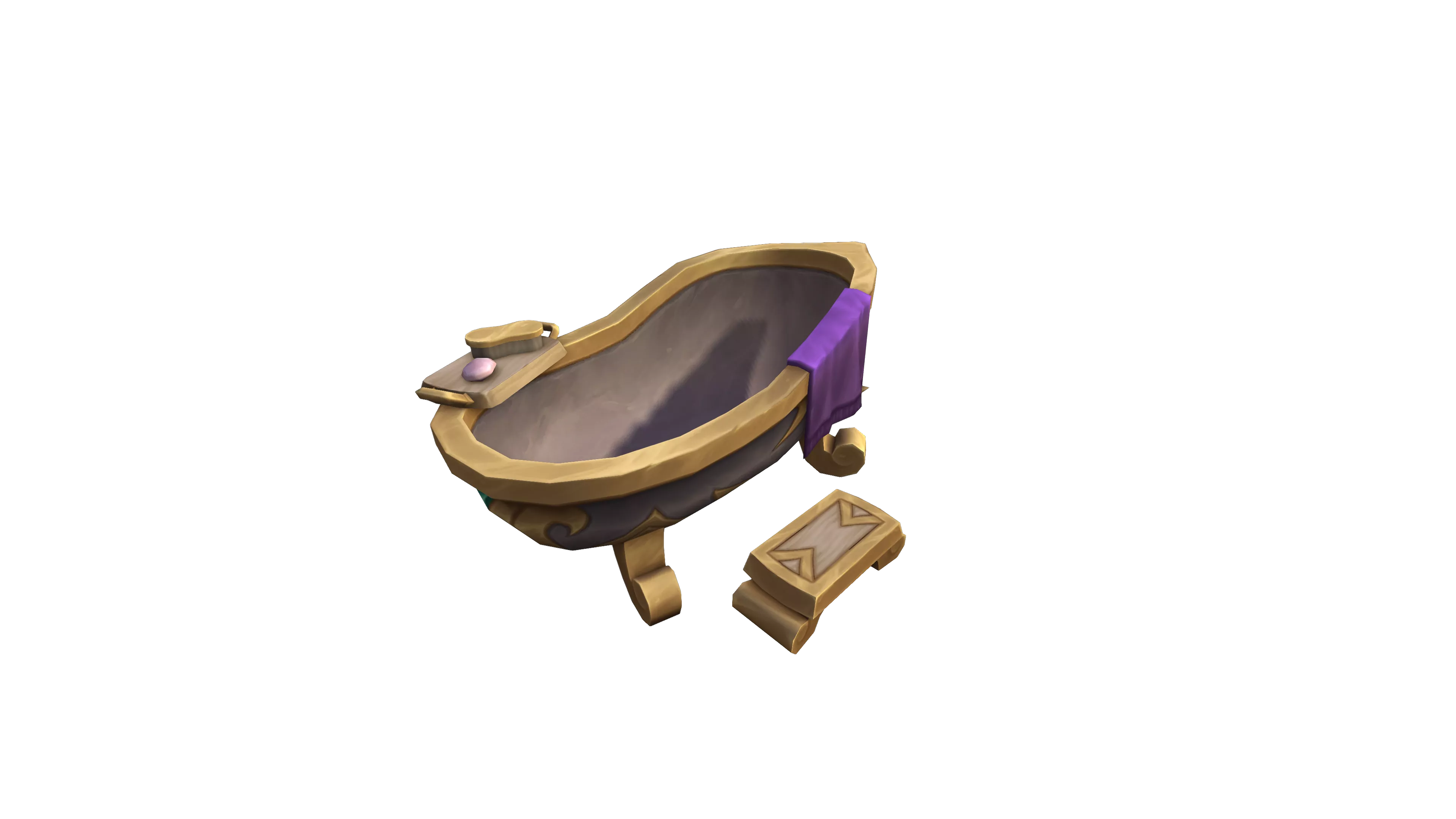 Empty Elegant Elven Bathtub - Decor - World of Warcraft