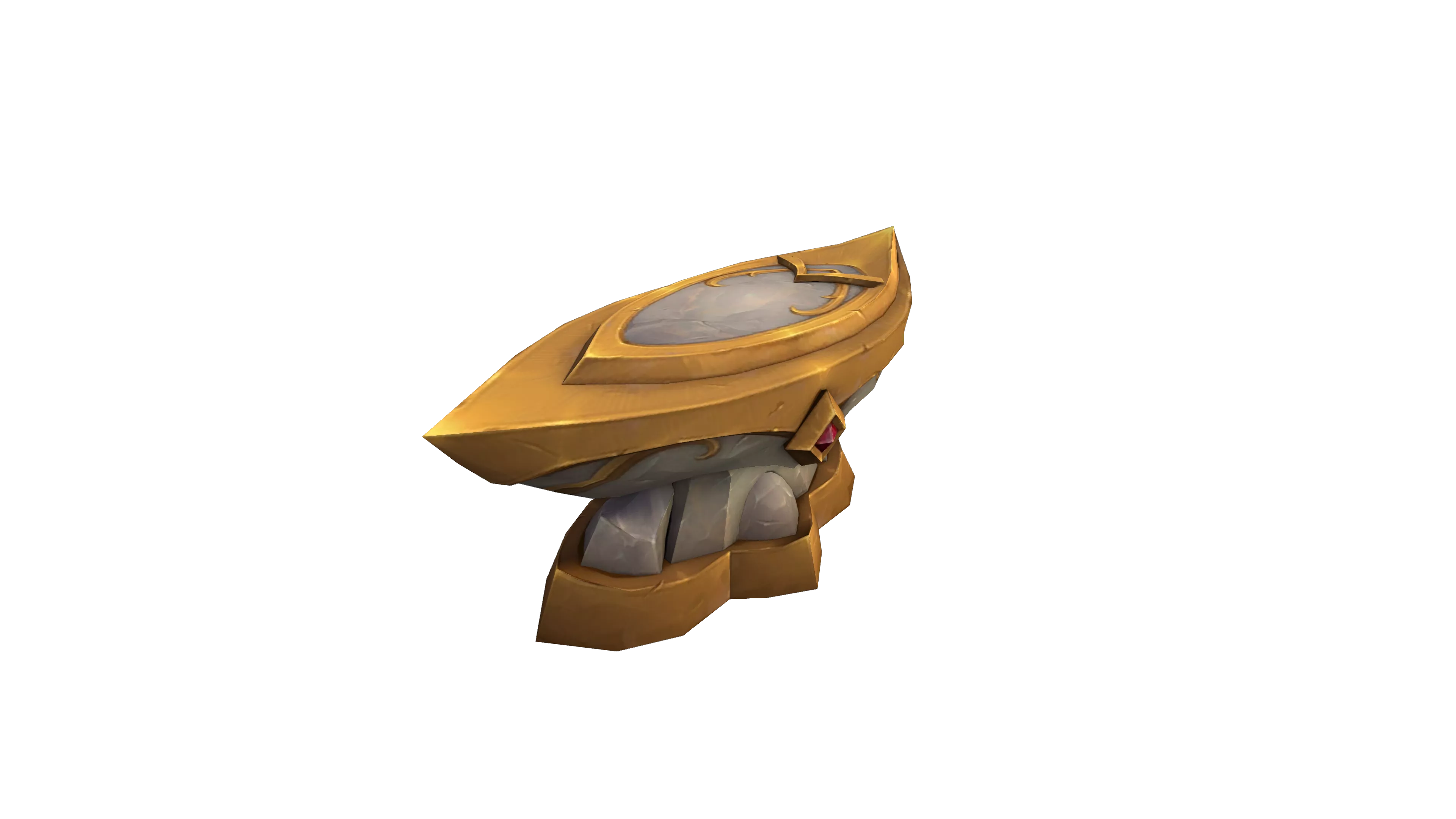 Gilded Silvermoon Anvil - Decor - World of Warcraft