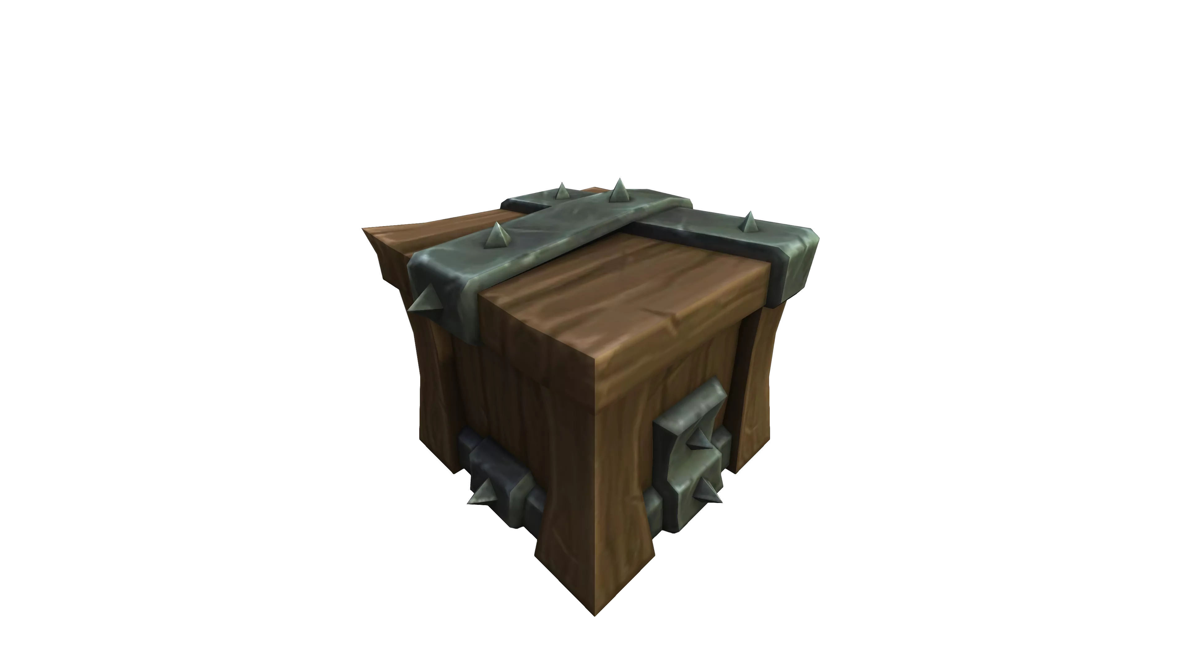 Crude Banded Crate - Decor - World of Warcraft
