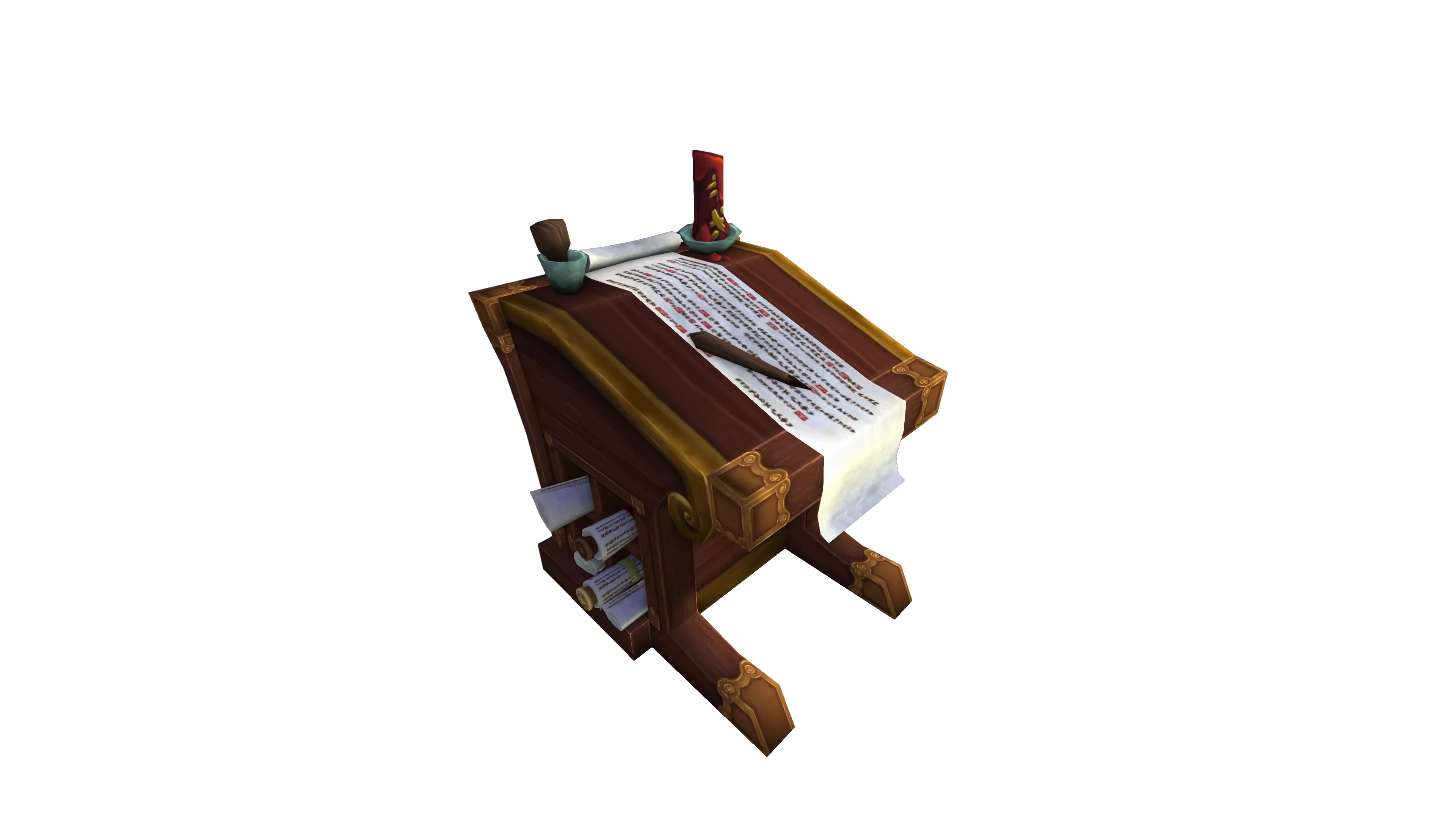 Pandaren Scholar's Lectern - Decor - World of Warcraft