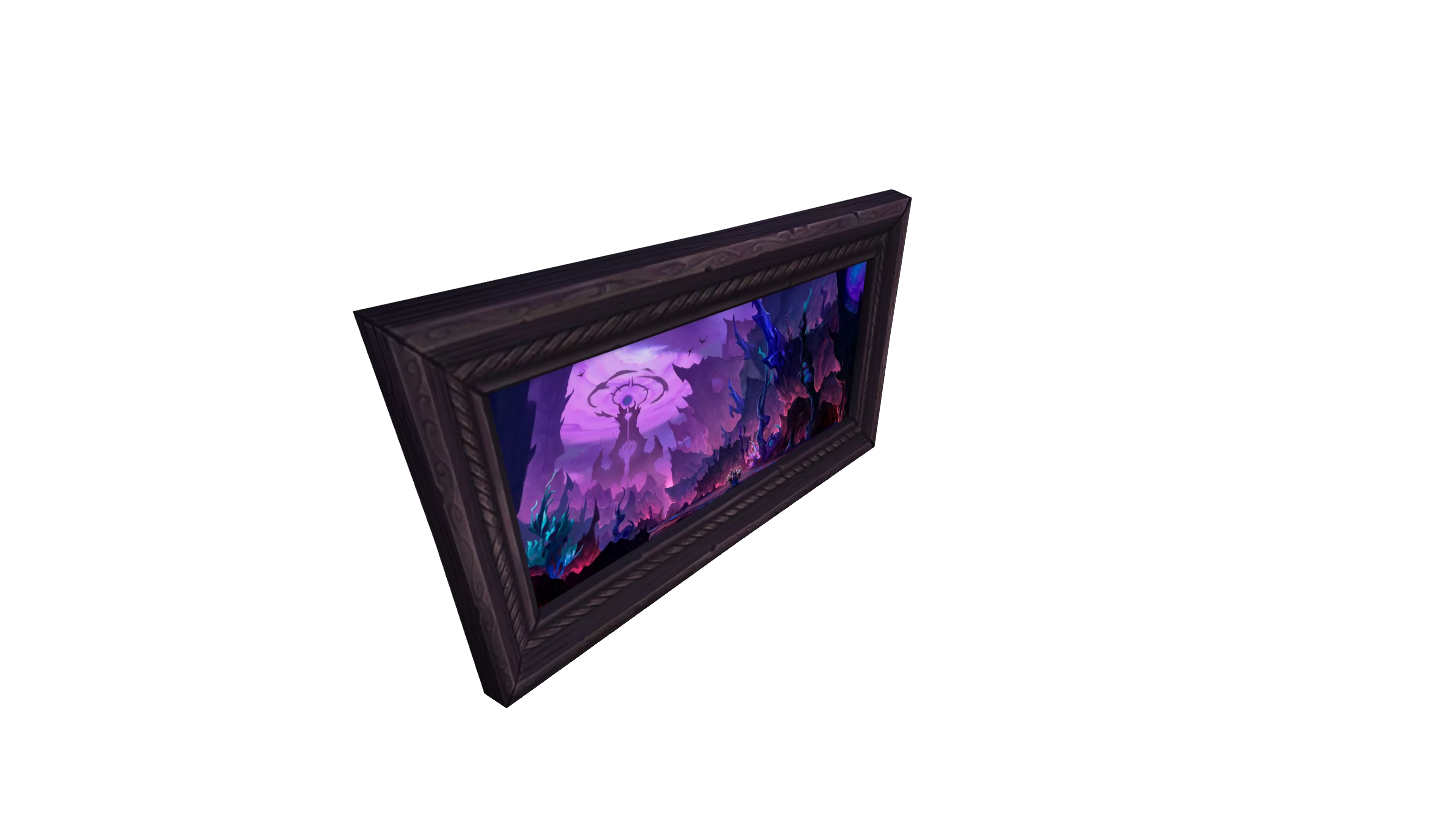 "Citadel of Unending Void" Painting - Decor - World of Warcraft