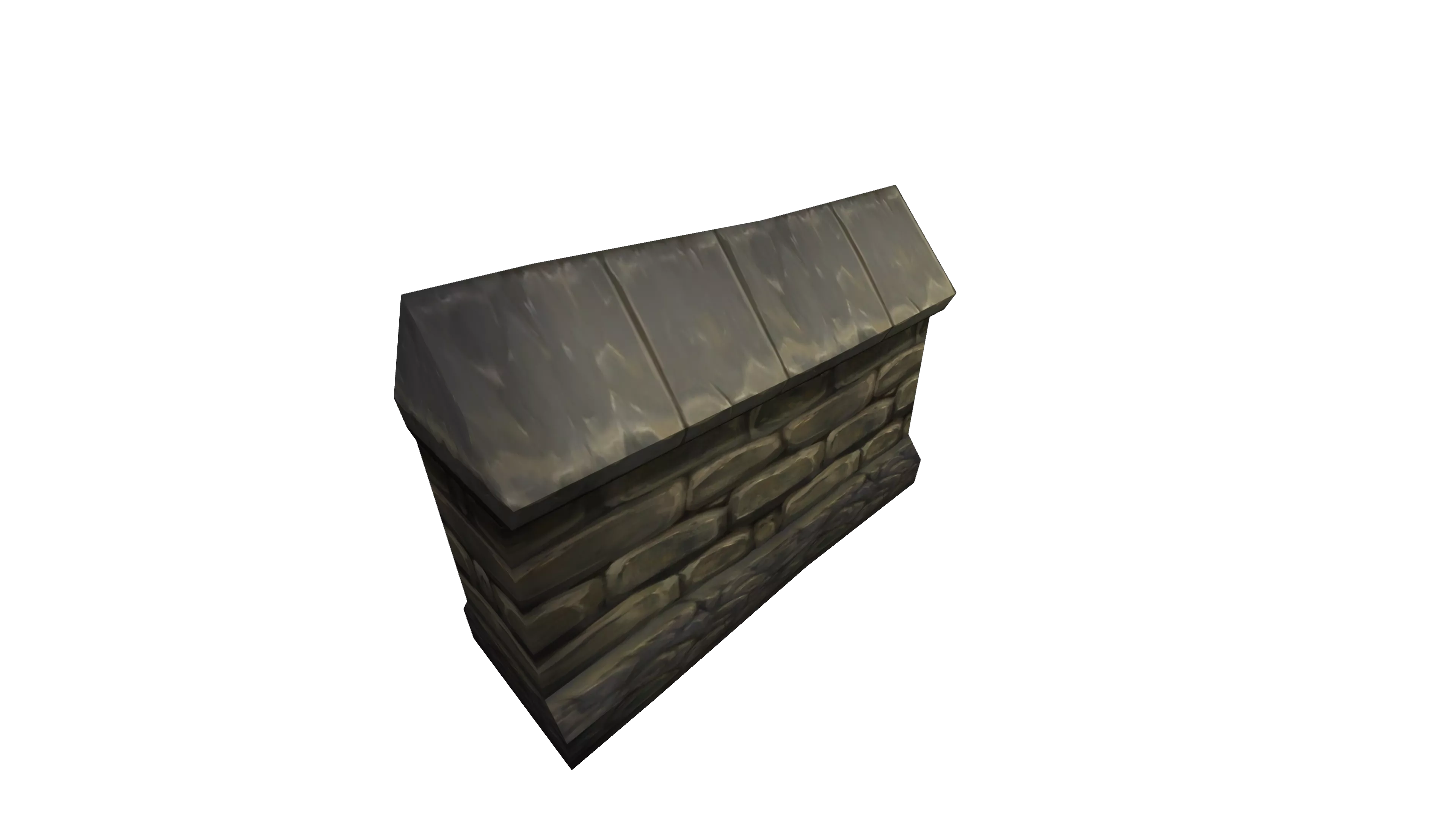Gilnean Stone Wall - Decor - World of Warcraft