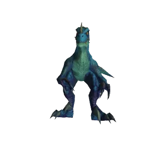 Draenor Raptor (Blue) - NPC - World of Warcraft