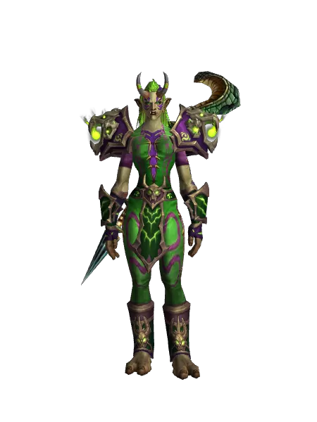 Warlock Tier 2 Eternal Armor Set - Transmog Set - World of Warcraft