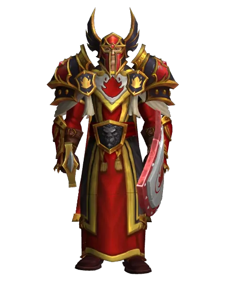 Scarlet Zealot's Trappings - Transmog Set - World of Warcraft