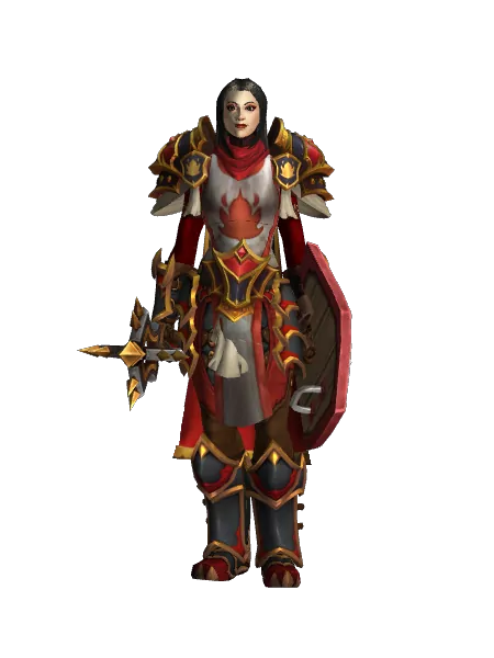 Scarlet Zealot's Trappings - Transmog Set - World of Warcraft