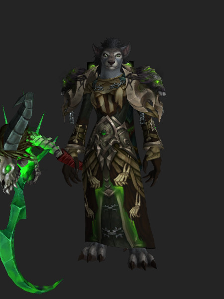 Female Worgen Warlock